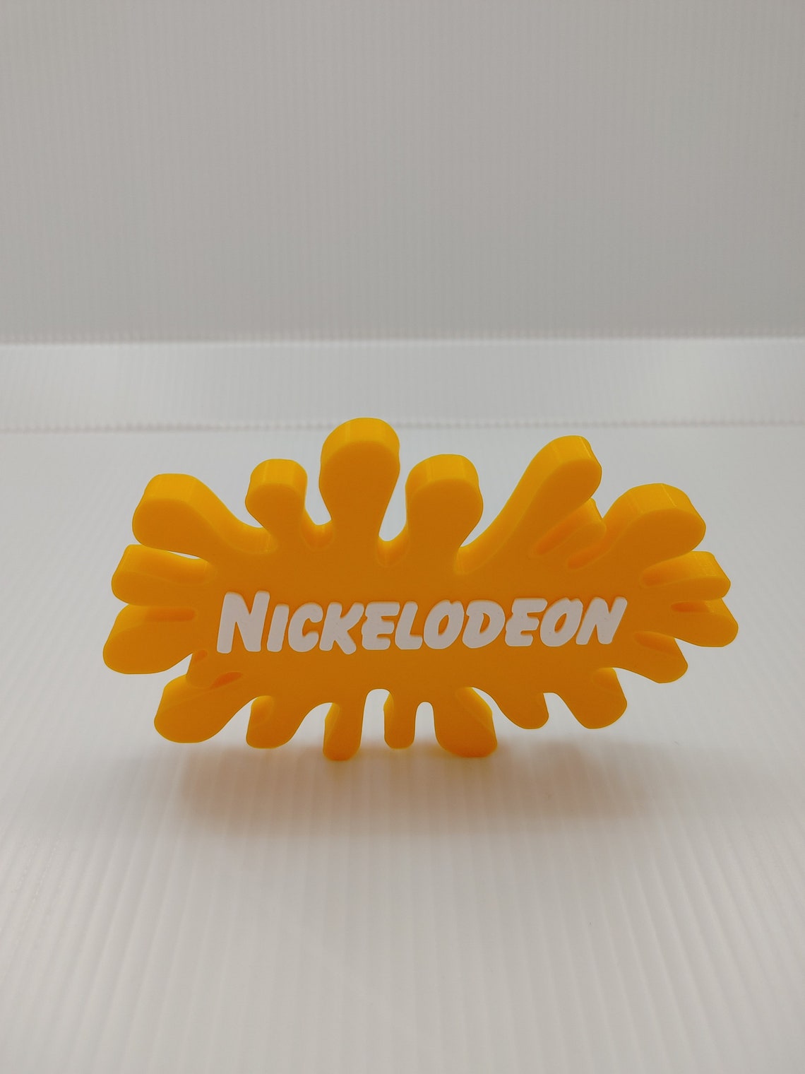 Nickelodeon TV Sign Vintage Splat Decoration 3x5in decor | Etsy