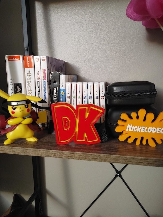 Donkey Kong Video Game Logo Sign 4.5x3.5 3D Printed Man - Etsy