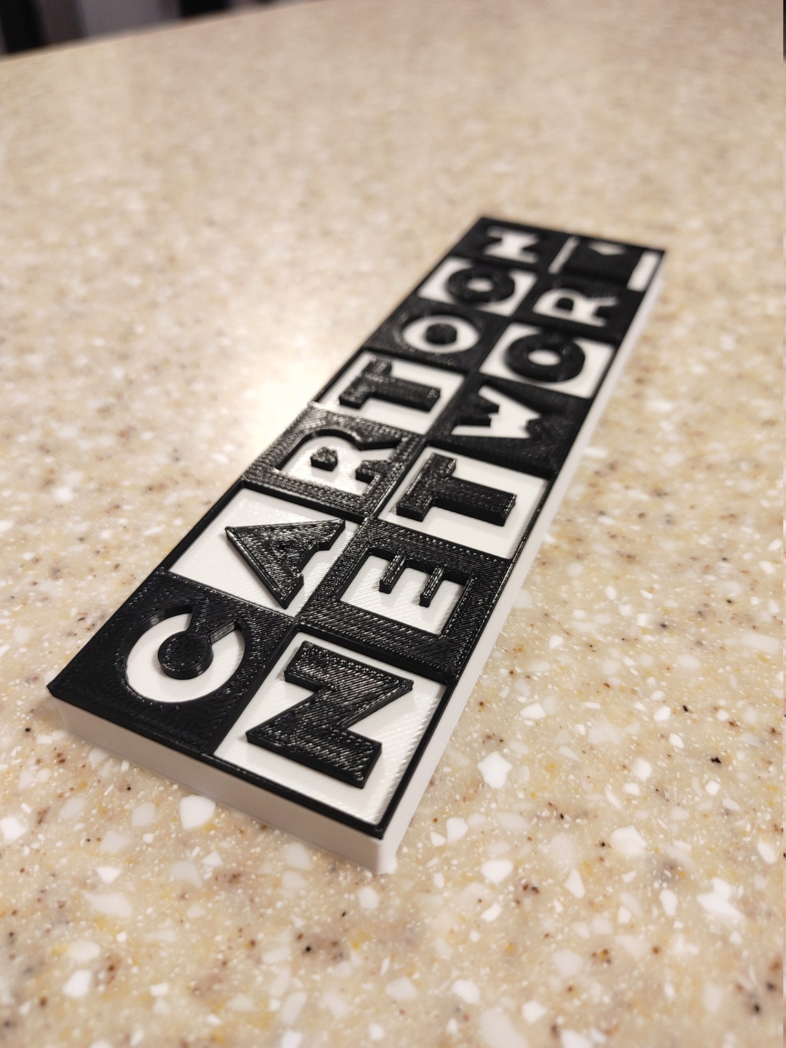 Cartoon Network Style Logo Sign 6.75in game Room Theater - Etsy