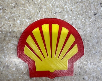 Large Shell Clam Shell Garage Sign Oil Advertising Gas Petrol Service ...
