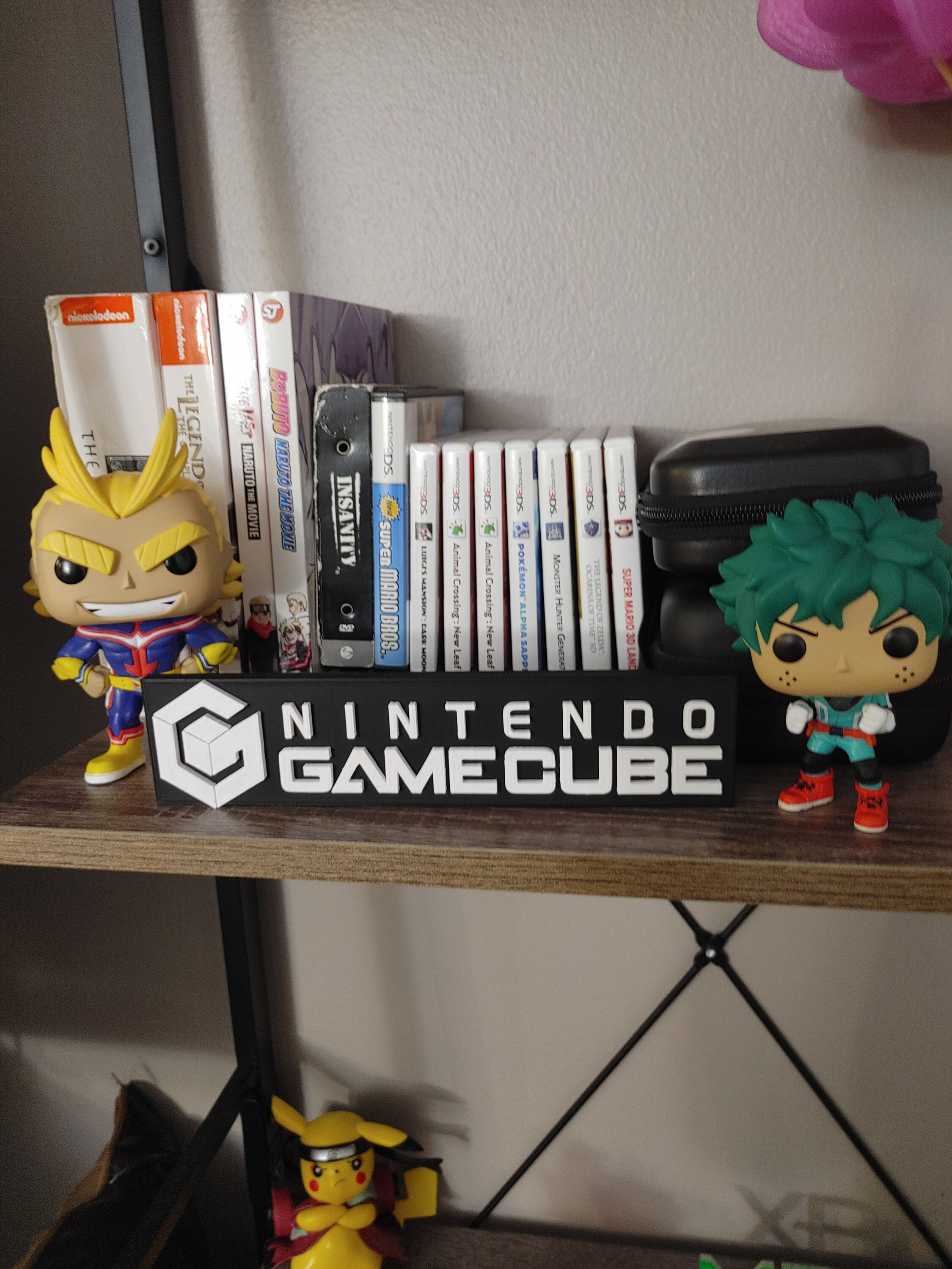 Nintendo Gamecube Video Game Logo Sign 8.5in 3D Printed Man | Etsy