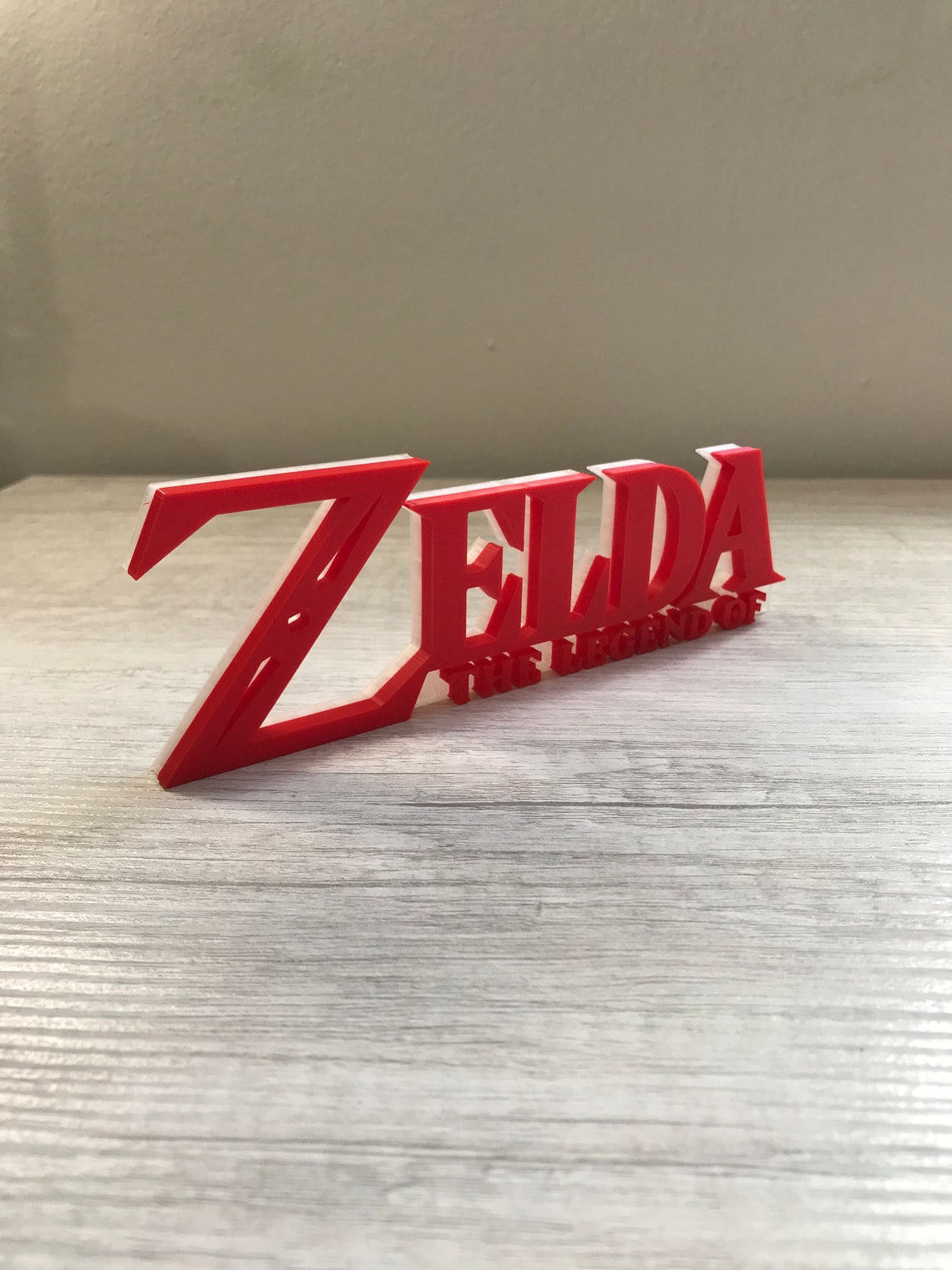Legend of Zelda Video Game Logo Sign Decoration 7.5in | Etsy