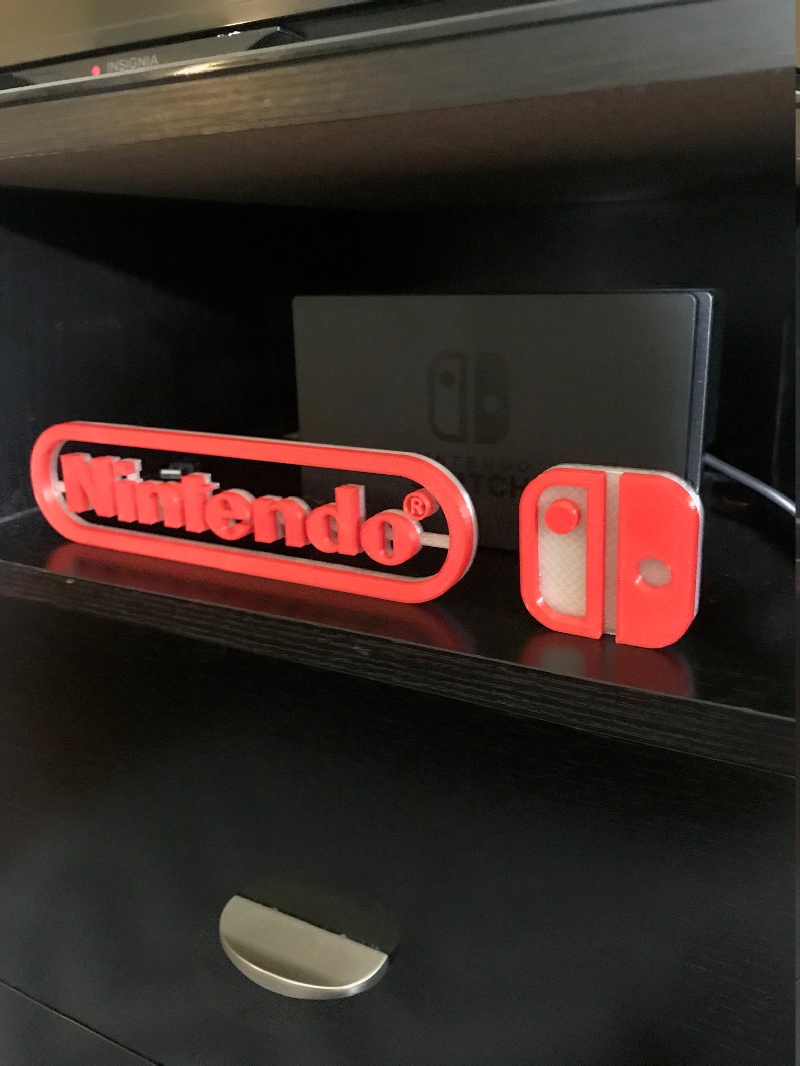 Nintendo Switch Joy Con Video Game Logo Sign 3D Printed Man - Etsy
