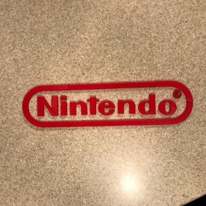 2ft or 4ft HUGE Nintendo Nintendo Switch Video Game Logo Sign (man Cave ...