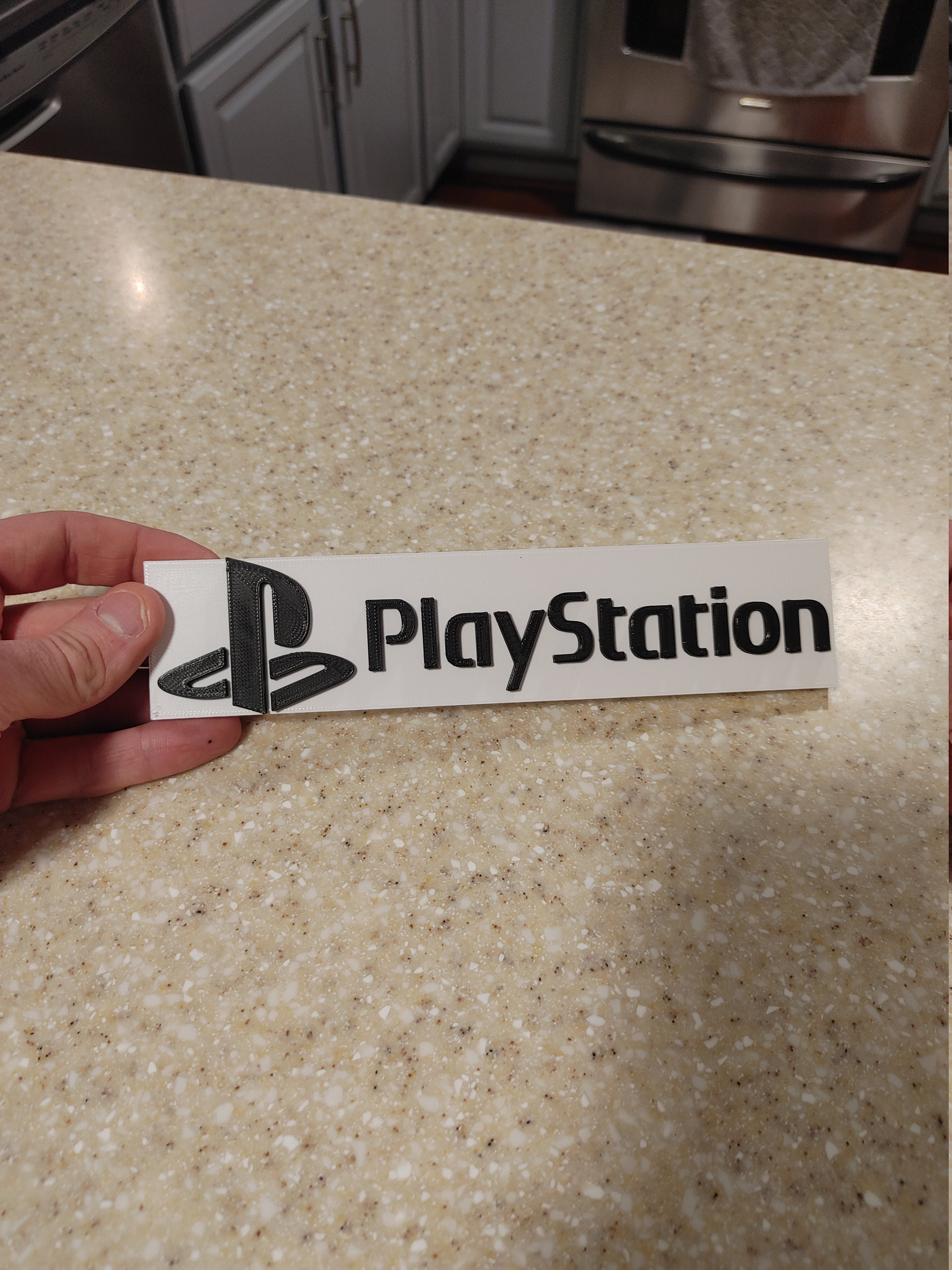 Playstation Style Logo Sign 8in shelf Sign Game Room Decor | Etsy