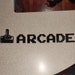 ARCADE Retro Gaming Logo Sign Wall Decoration (game Room, Gift for ...
