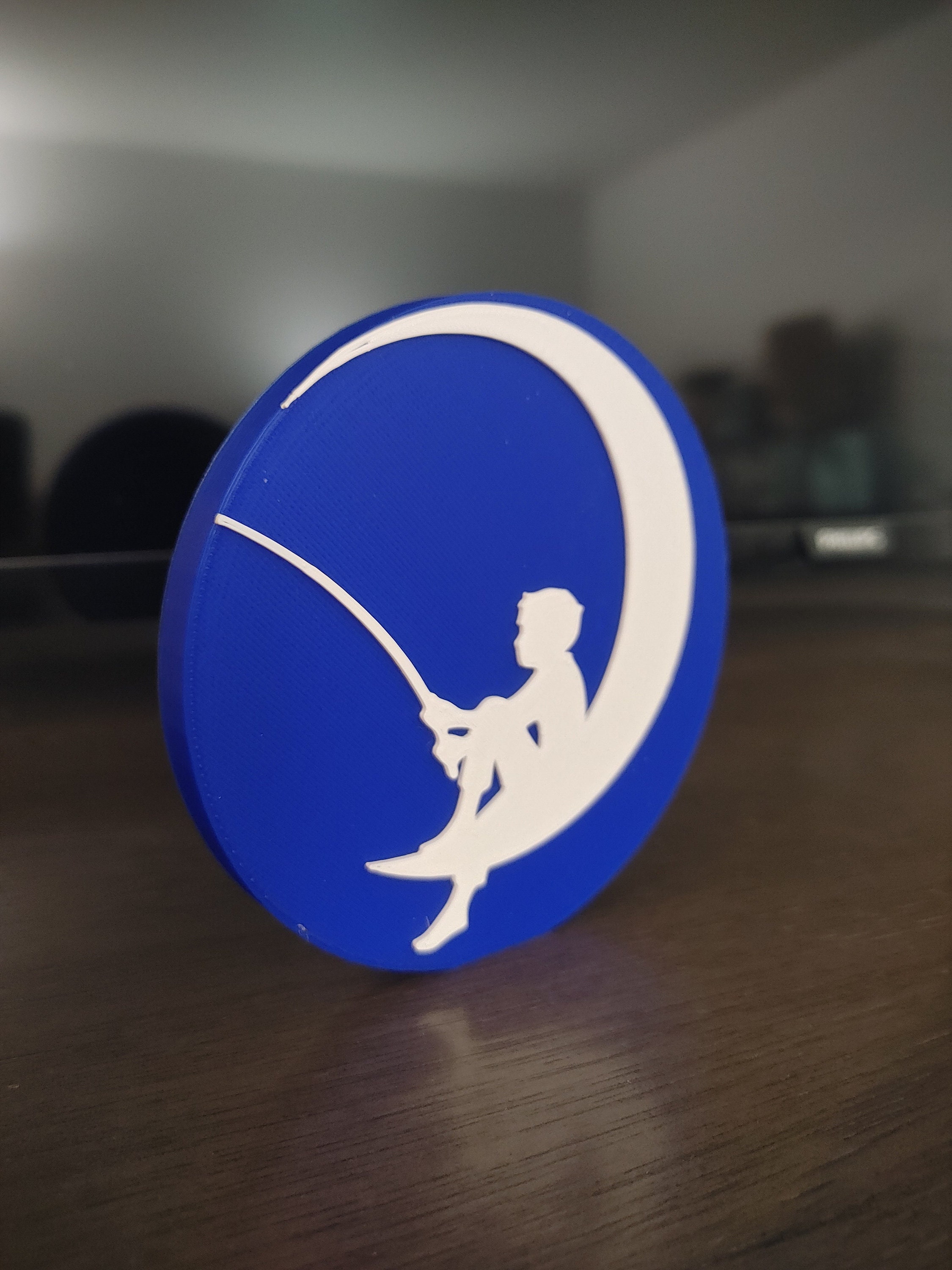 DreamWorks Pictures Style Logo Sign 4.5in animation movie | Etsy