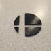 Super Smash Bros 8in Smash Ball Logo Sign man Cave, Game Room, Stocking ...