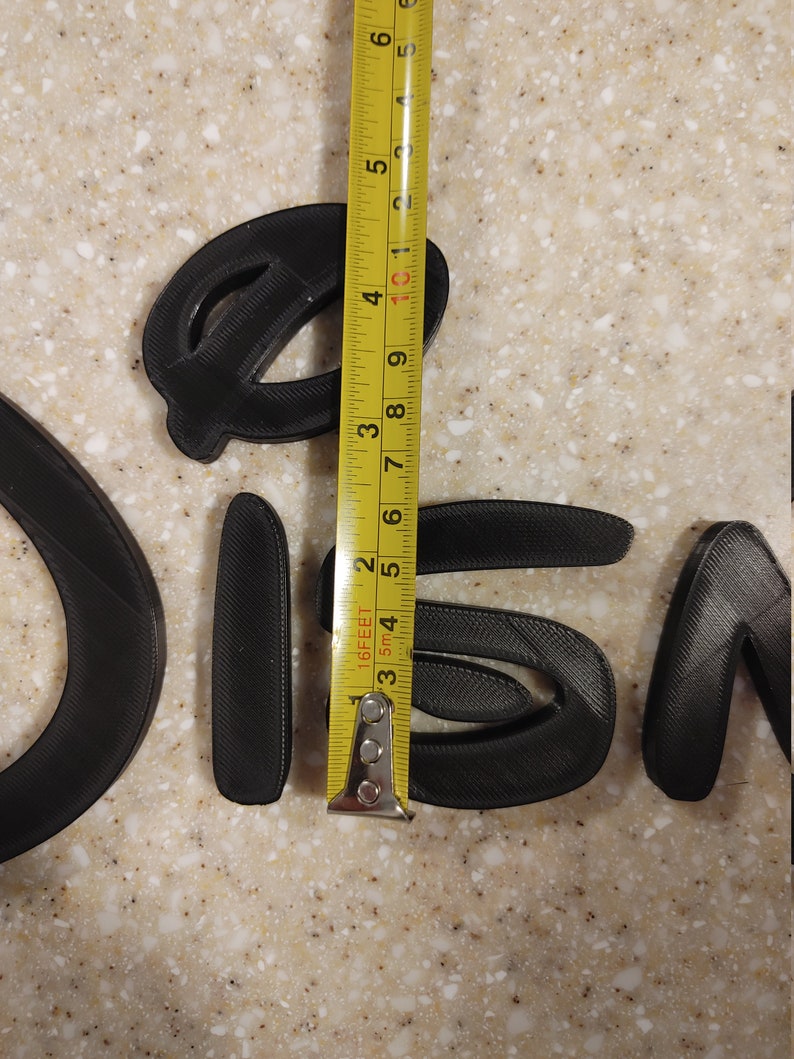 BIG 17in Disney Style Logo Wall Sign (3d Printed, Wall Decor, Wall Art ...