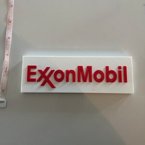 Exxon Mobil Gas Sign - Etsy