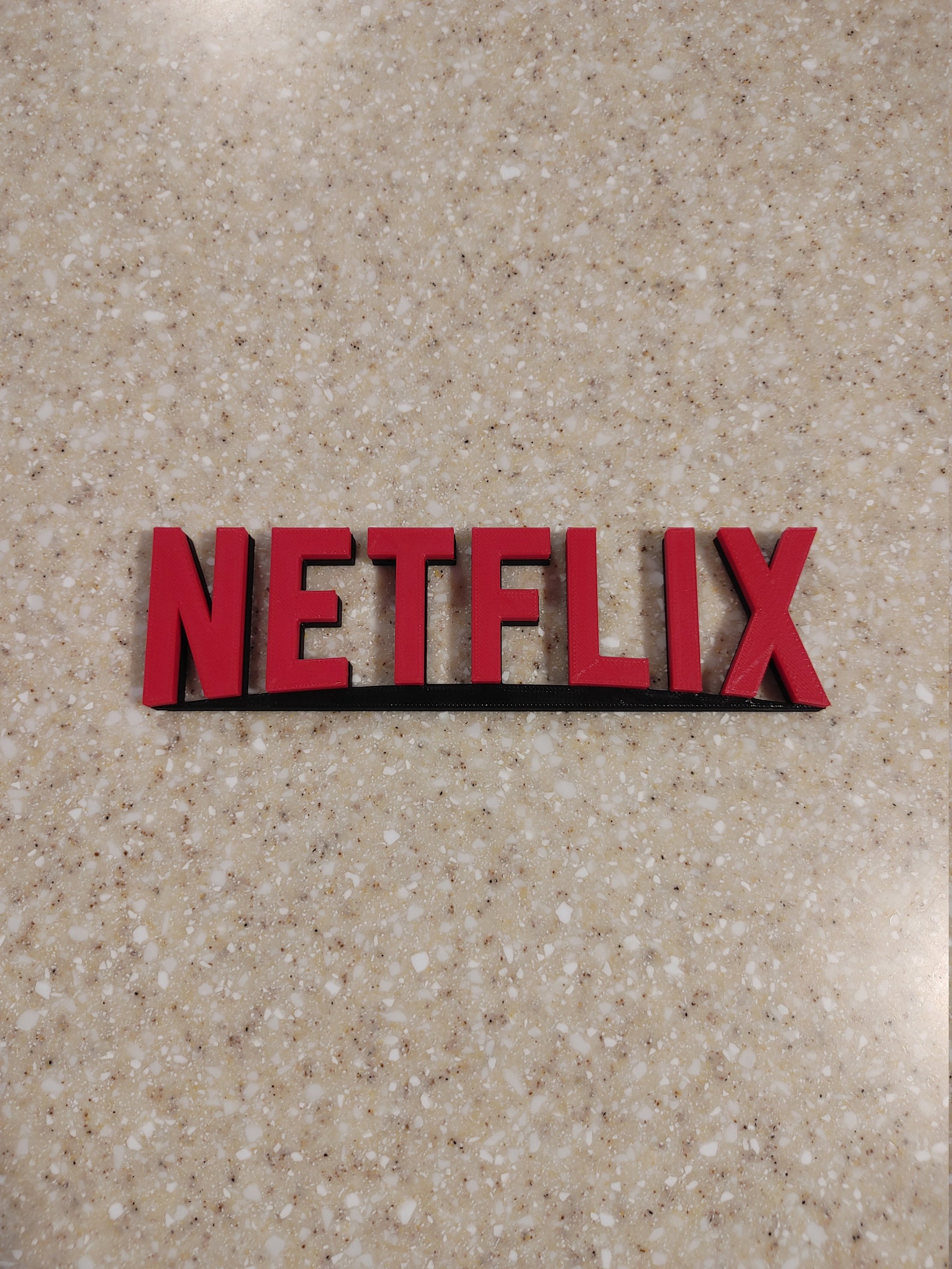 Netflix Style Logo Sign 7.25in game Room Stocking Stuffer | Etsy