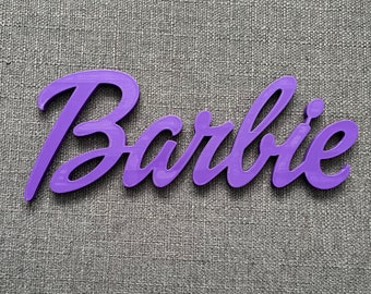Barbie Style Sign - Etsy