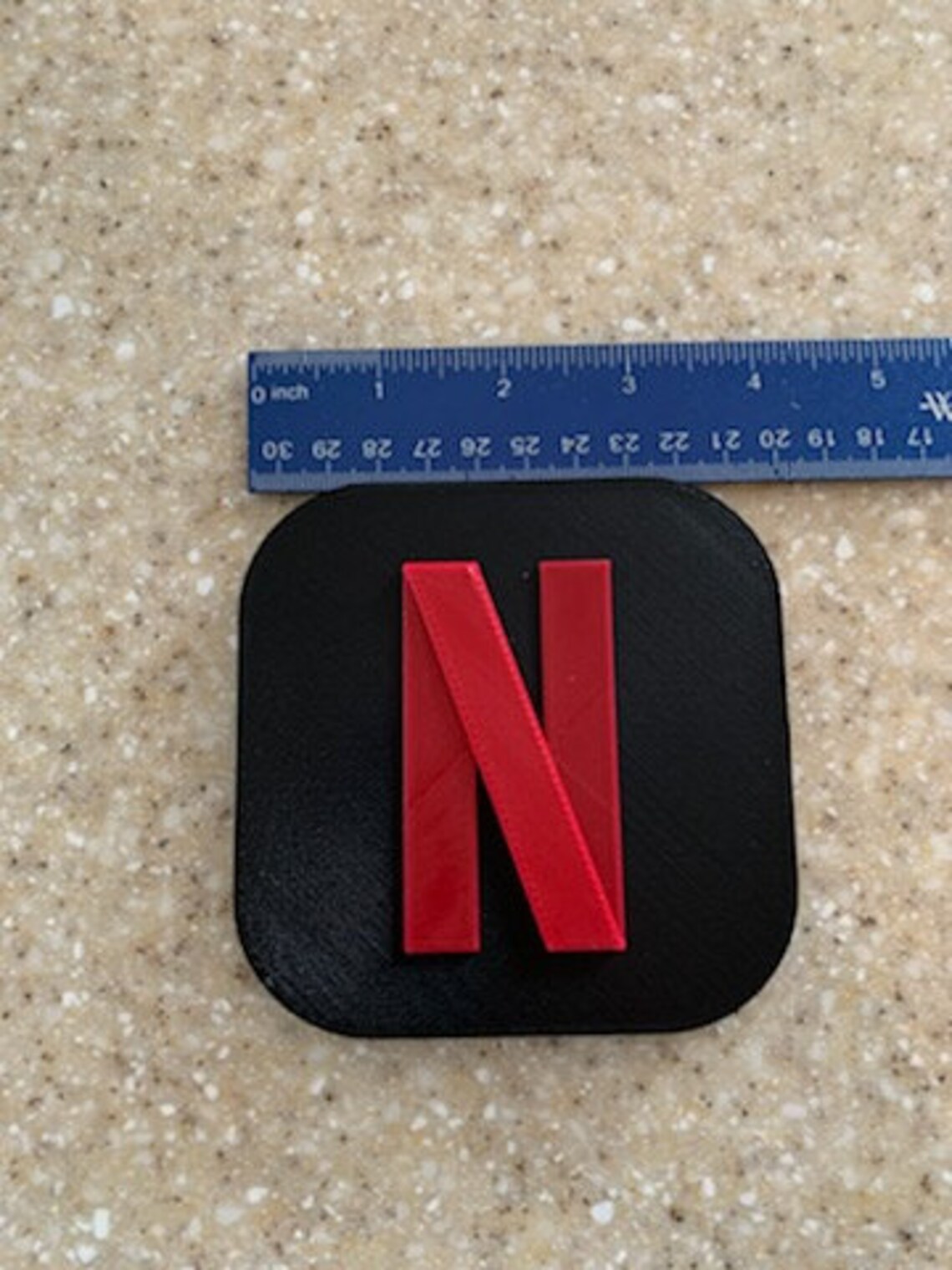 Netflix App Style 3D Printed Logo Sign game Room Movie Room | Etsy