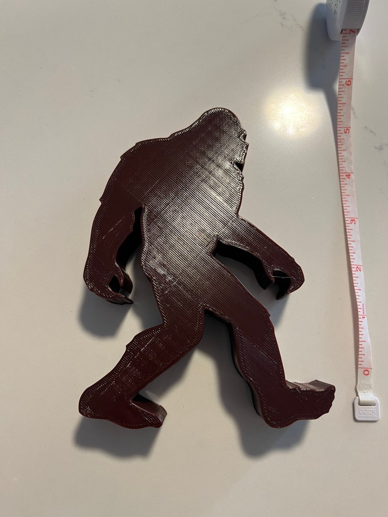 Sasquatch 3D Printed - Etsy