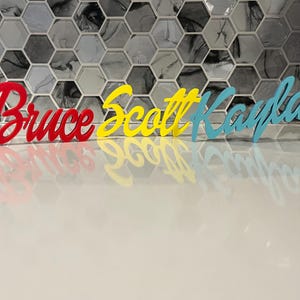 Name Tags 3D Printed - Etsy