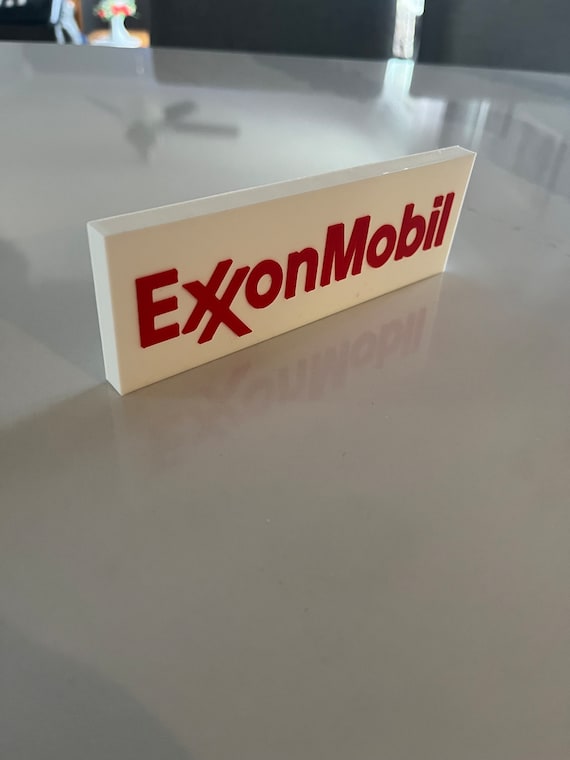 Exxonmobil Logo White