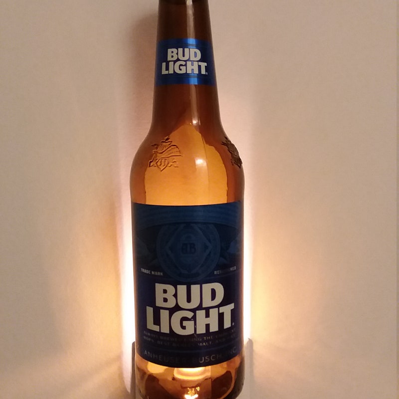 Bud Light Bottle Glass - Etsy
