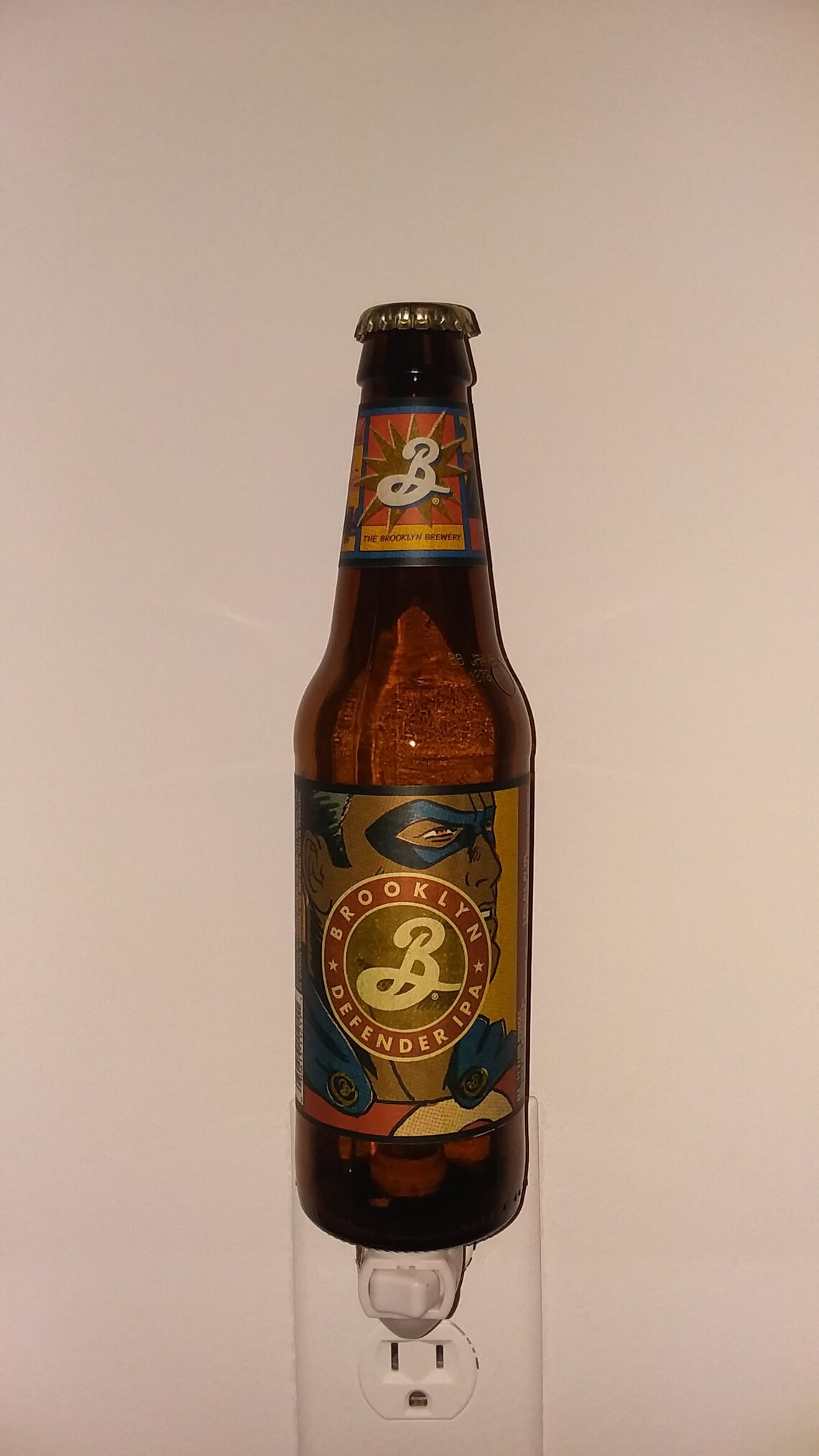 Brooklyn Brewery Defender IPA Beer Bottle Nightlight - Etsy