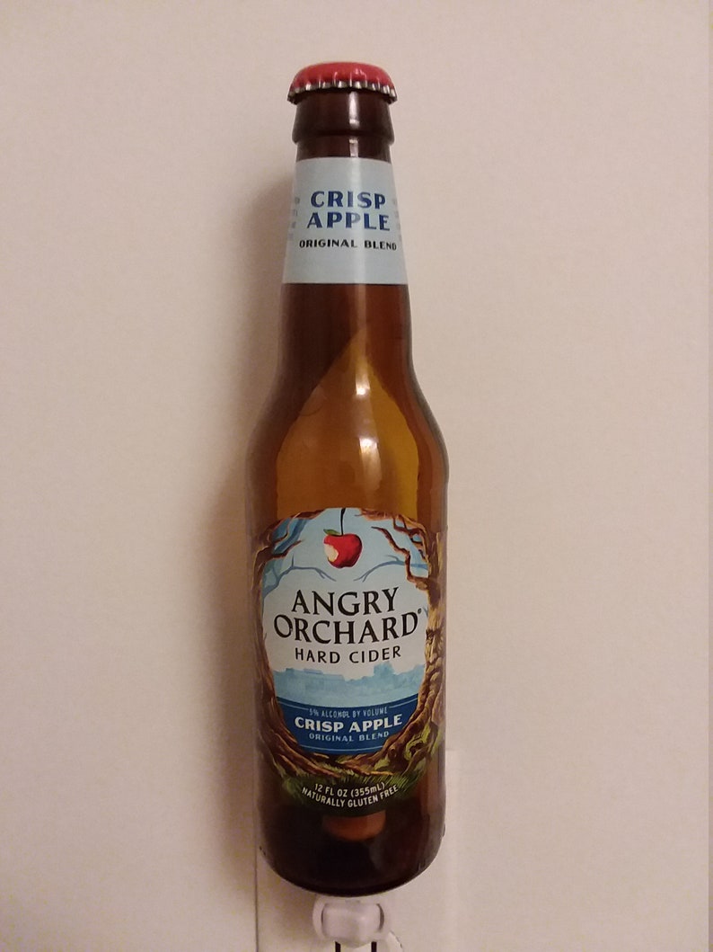 Angry Orchard Beer Bottle Nightlight - Etsy