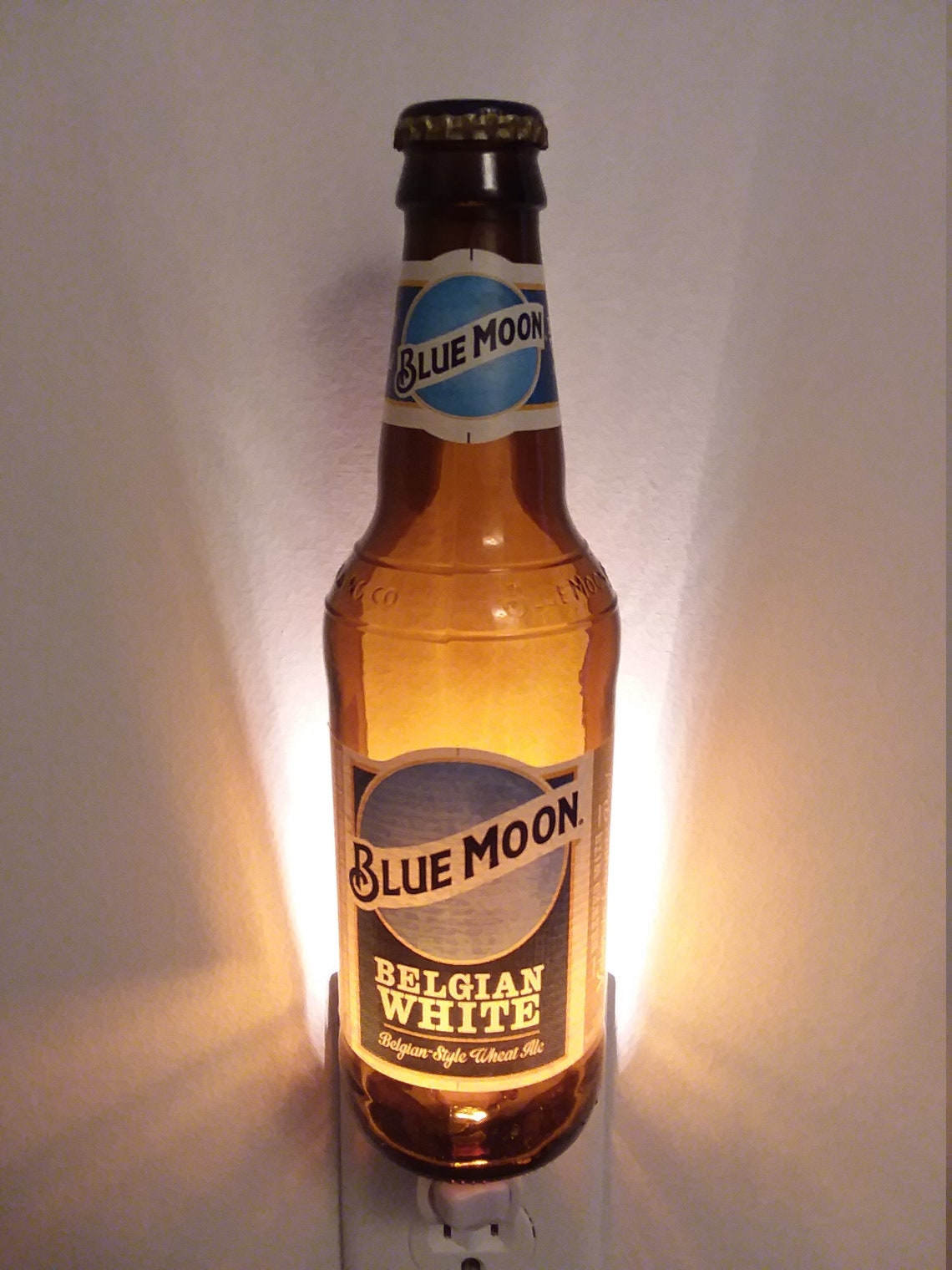Blue Moon Beer Bottle Nightlight | Etsy