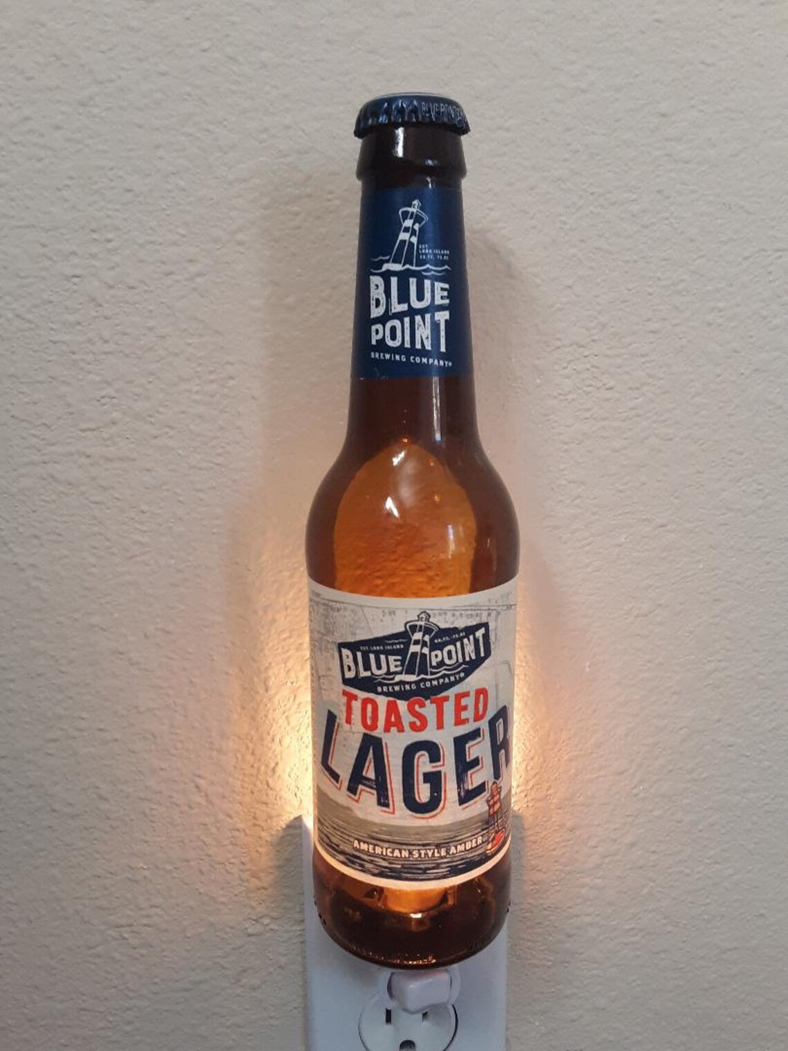 Blue Point Toasted Lager Beer Bottle Nightlight - Etsy