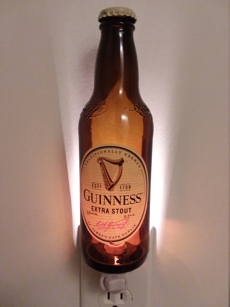 Guinness Beer Bottle Nightlight - Etsy