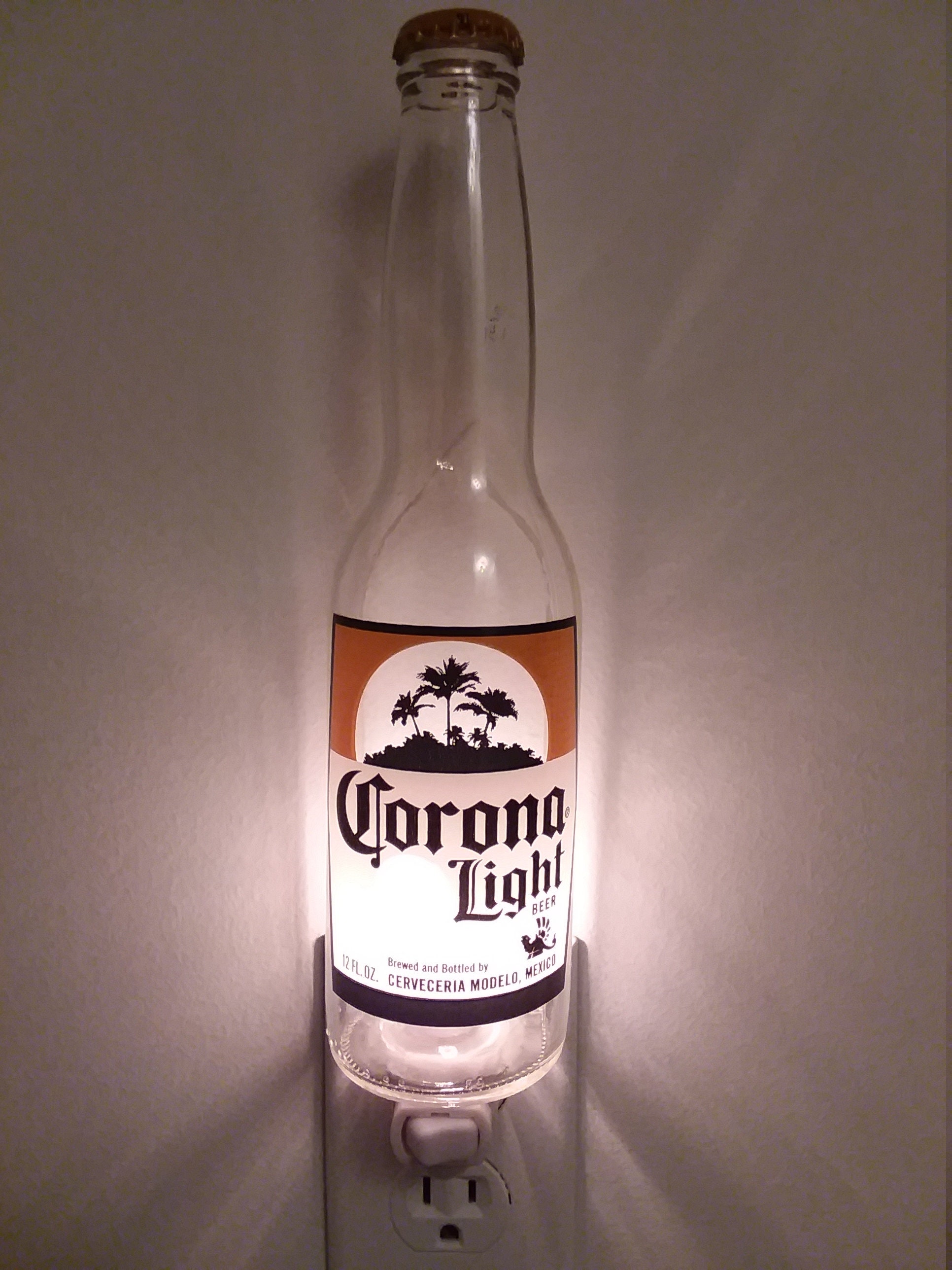 Corona Light Beer Bottle