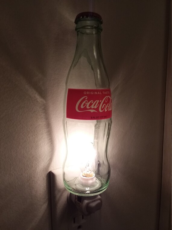 Collectible Glass Coca Cola Nightlight Art & Collectibles etna.com.pe