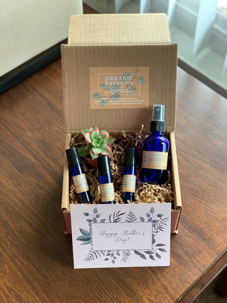 Roller Gift | Roll on Gift Set | Organic Aromatherapy Birthday Gift ...