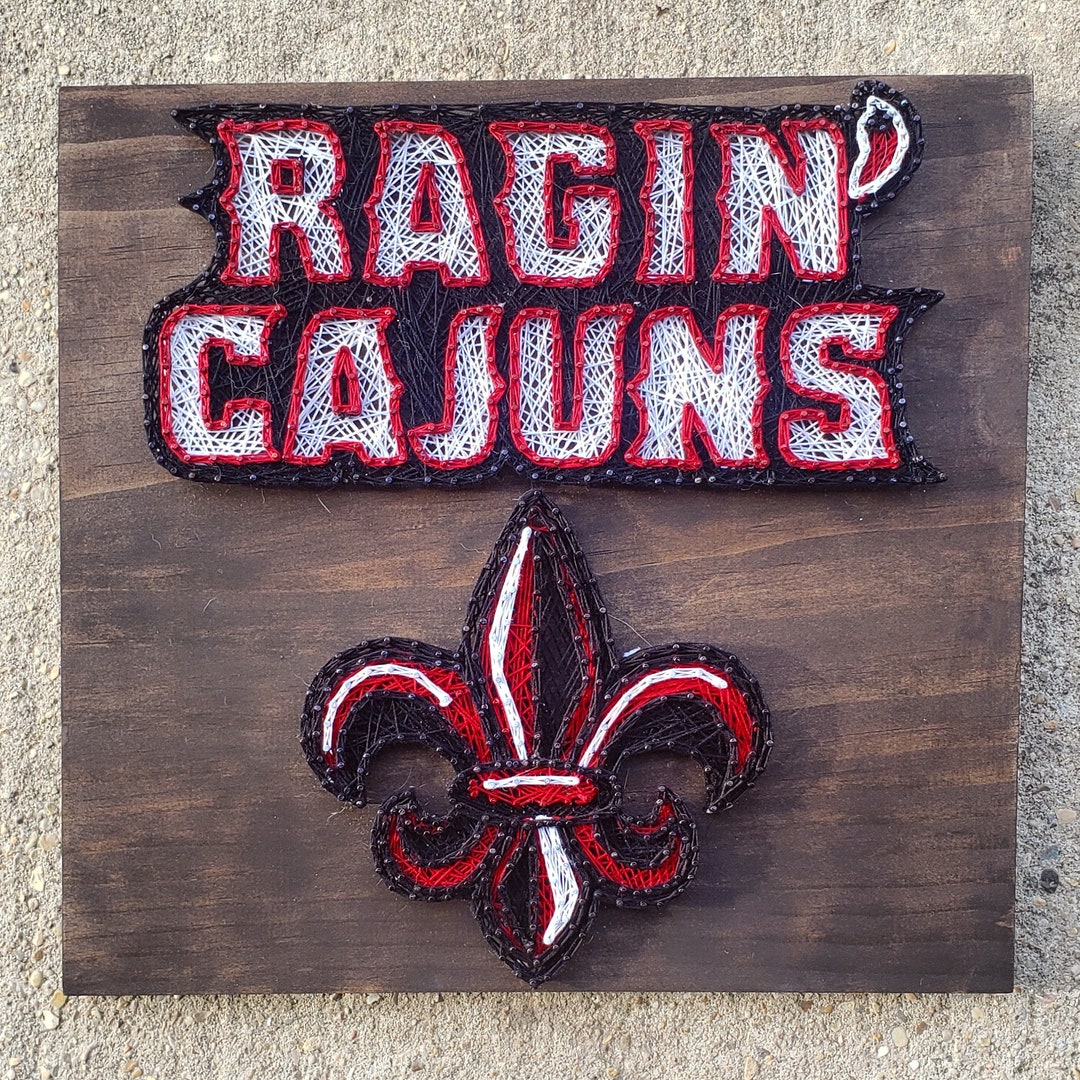 Custom Sports String Art. Louisiana, LSU, Saints, Mcneese, Ragin Cajuns ...
