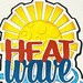 Summer Heat Wave Title Die-cut Embellishment Paper Piecing Premade ...