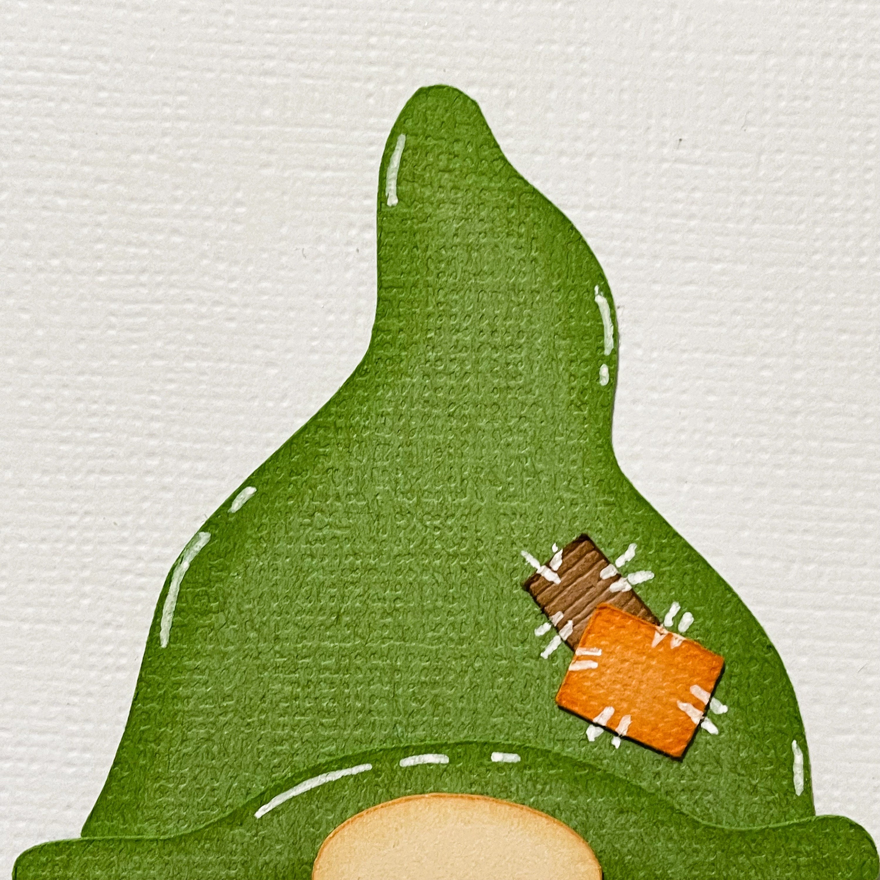 Fall Sunflower Gnome Pre-made Die-cut Embellishment Scrapbook ...