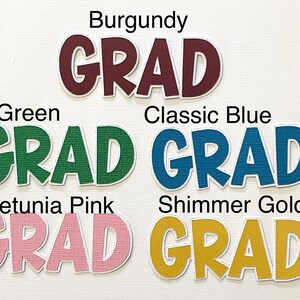 2025 Grad Title Hat Diploma Pre-made Embellishment Paper-piecing High ...