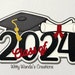Class of 2024 Hat Diploma Pre-made Graduation Embellishment Paper ...