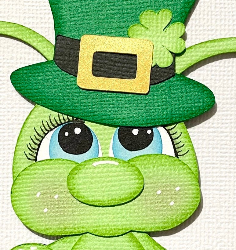 Bag of Gold Cricket Die Cut Embellishment St Patricks Day Paper Piecing ...