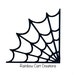 5-12 Corner Spider Web Die-cuts Embellishments Halloween - Etsy