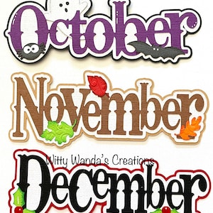 6 Months Calendar Title July August September October November December ...