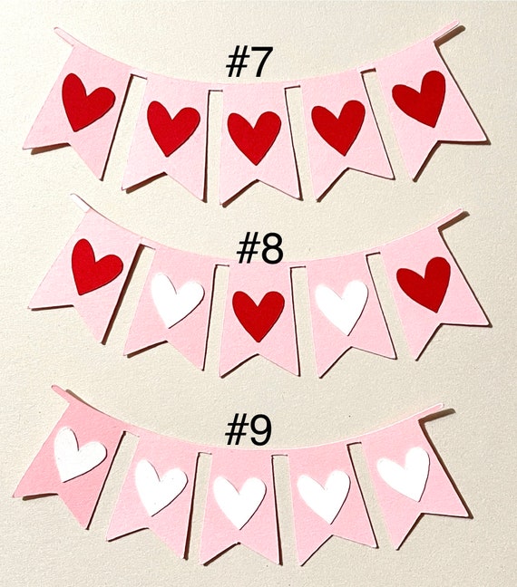 2 Hearts With Banners