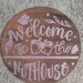 Welcome to the Nut House, Front Wood Door Sign, Door Wreath, Hanging ...