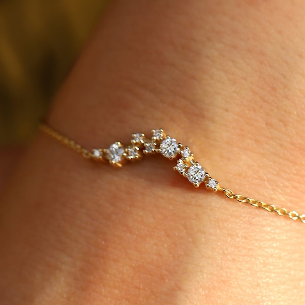 Cluster Bracelet - Etsy