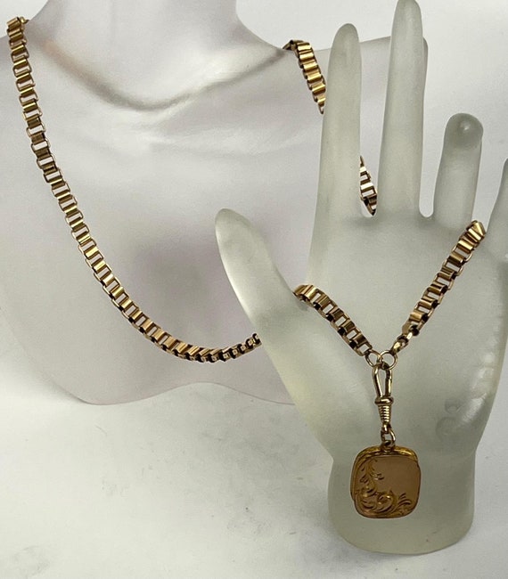 Book Link Locket Necklace - Gem