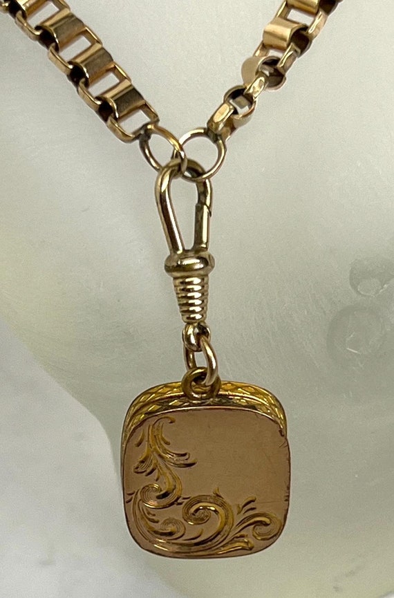 Book Link Locket Necklace - Gem