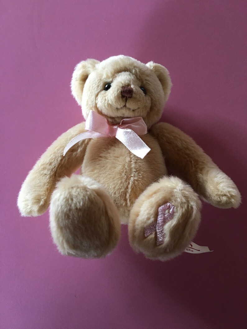 Susan G. Komen Mini Bear Light Brown - Etsy