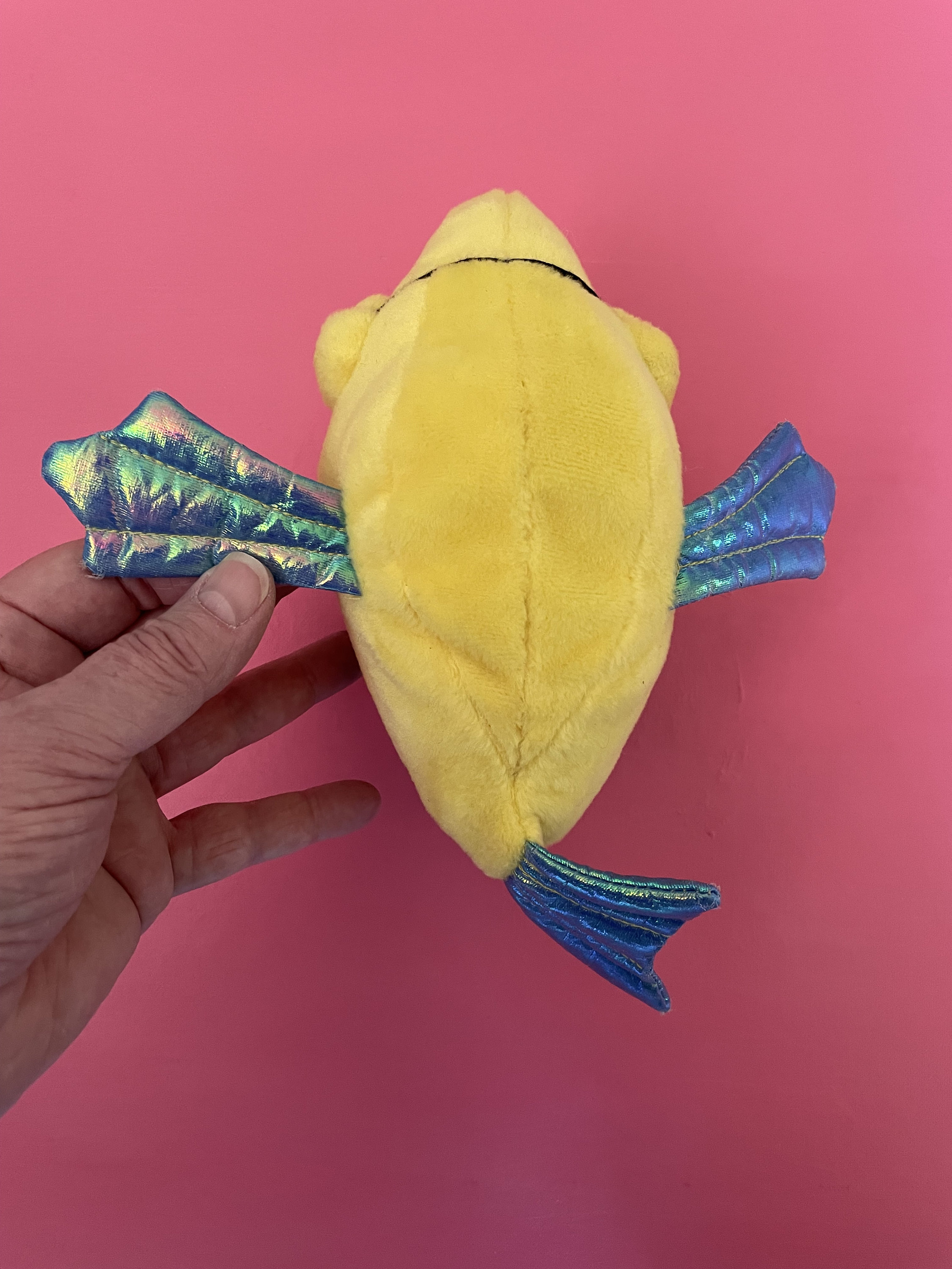 The Little Mermaid's 'flounder' Prototype Sample Plush Toy - Etsy