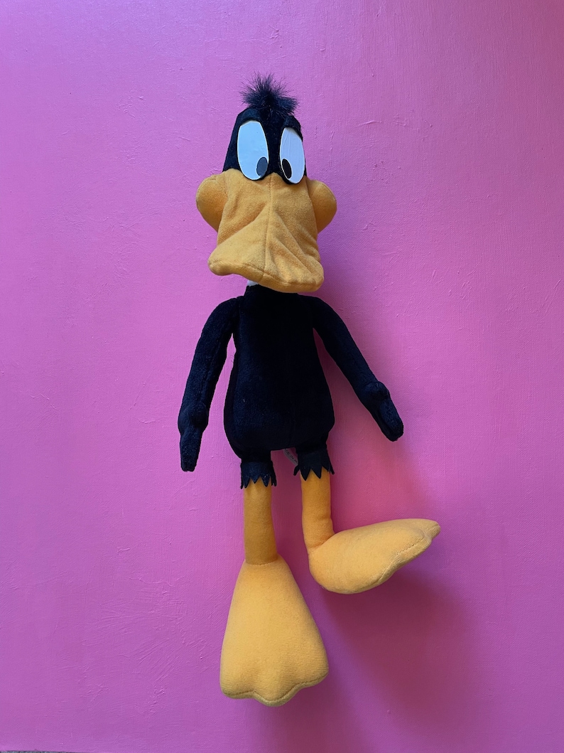 Looney Tunes 'daffy Duck' Plush Prototype Sample Toy - Etsy