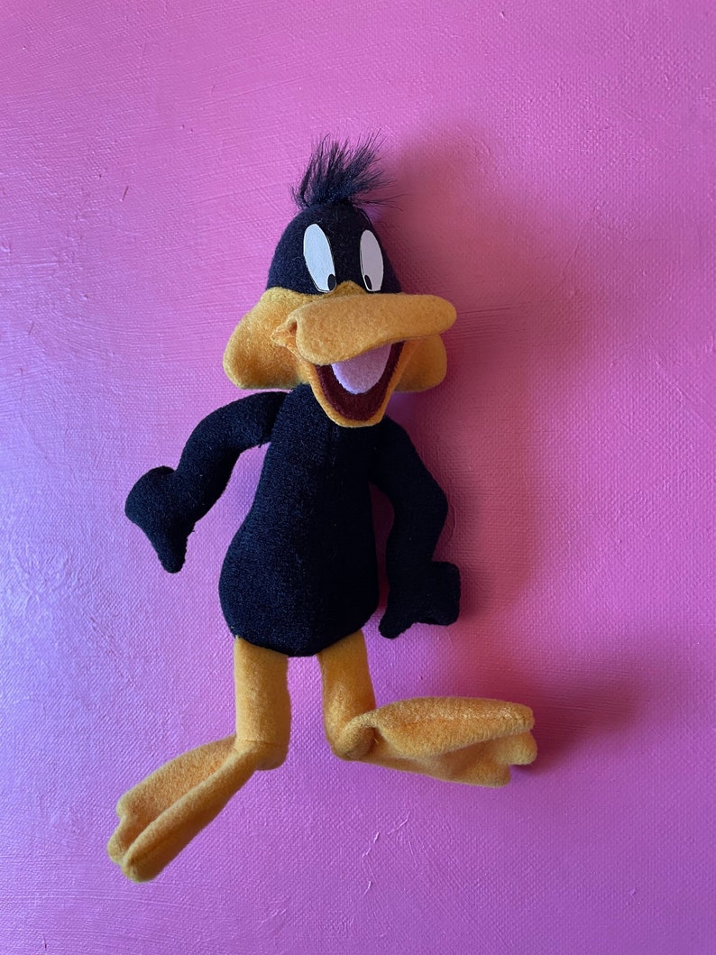 Looney Tunes Small 'daffy Duck' Plush Prototype Sample Toy - Etsy