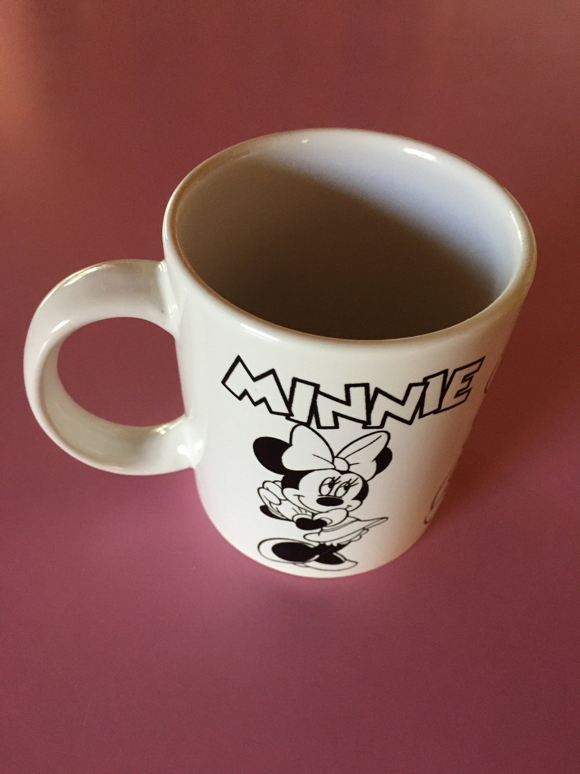 Disney 'mickey and Minnie' Mug - Etsy