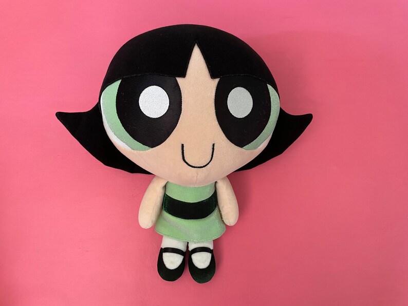 Powerpuff Girls Large 'buttercup' Plush Doll - Etsy