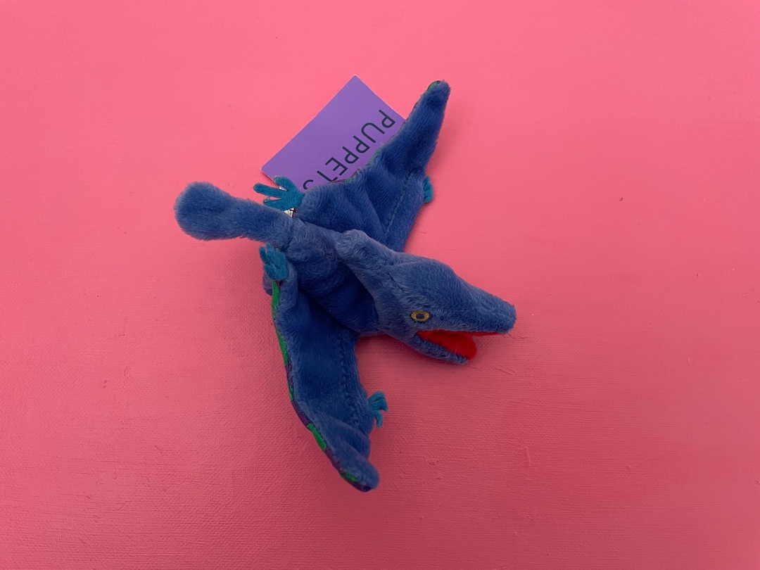 Gymboree Tiny 'pterodactyl' Finger Puppet - Etsy