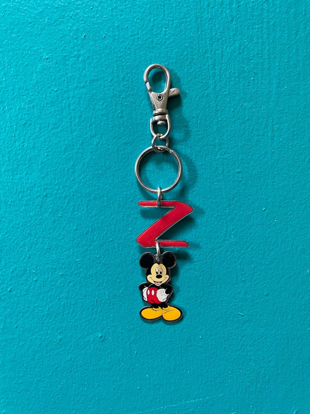 Disney's 'mickey Mouse' Keychain - Etsy